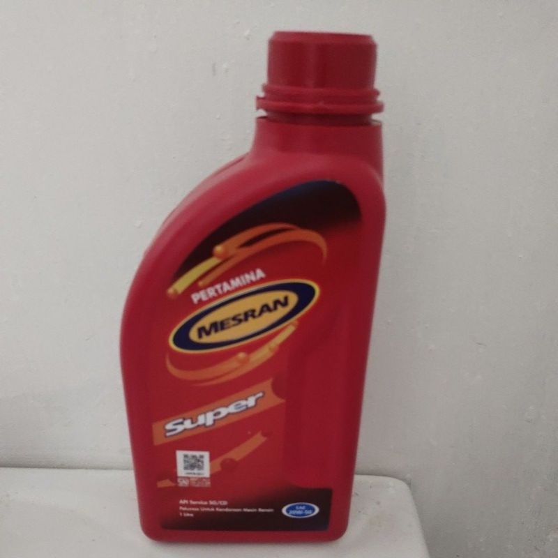 Jual OLI MESRAN SUPER SAE 20W-50 1LITER | Shopee Indonesia