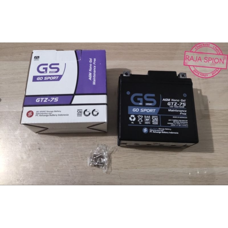 Jual Aki GS gosport gtz7s/aki gs gtz7s | Shopee Indonesia