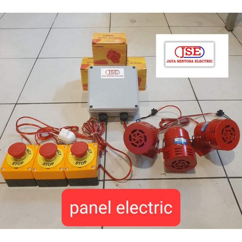 Jual Sirine peresmian emergency Alarm Bahaya siap pakai Ms190 3arah ...