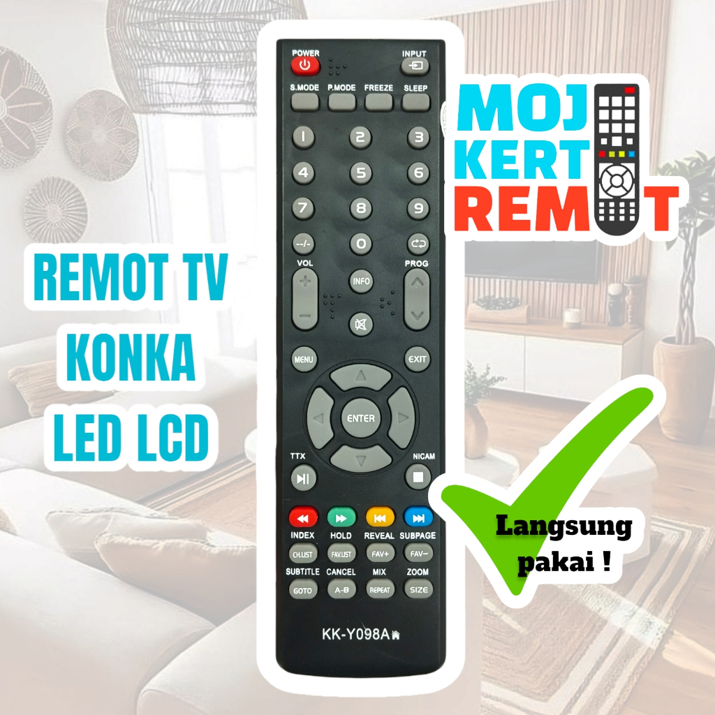 Jual REMOTE TV KONKA LED LCD | Shopee Indonesia