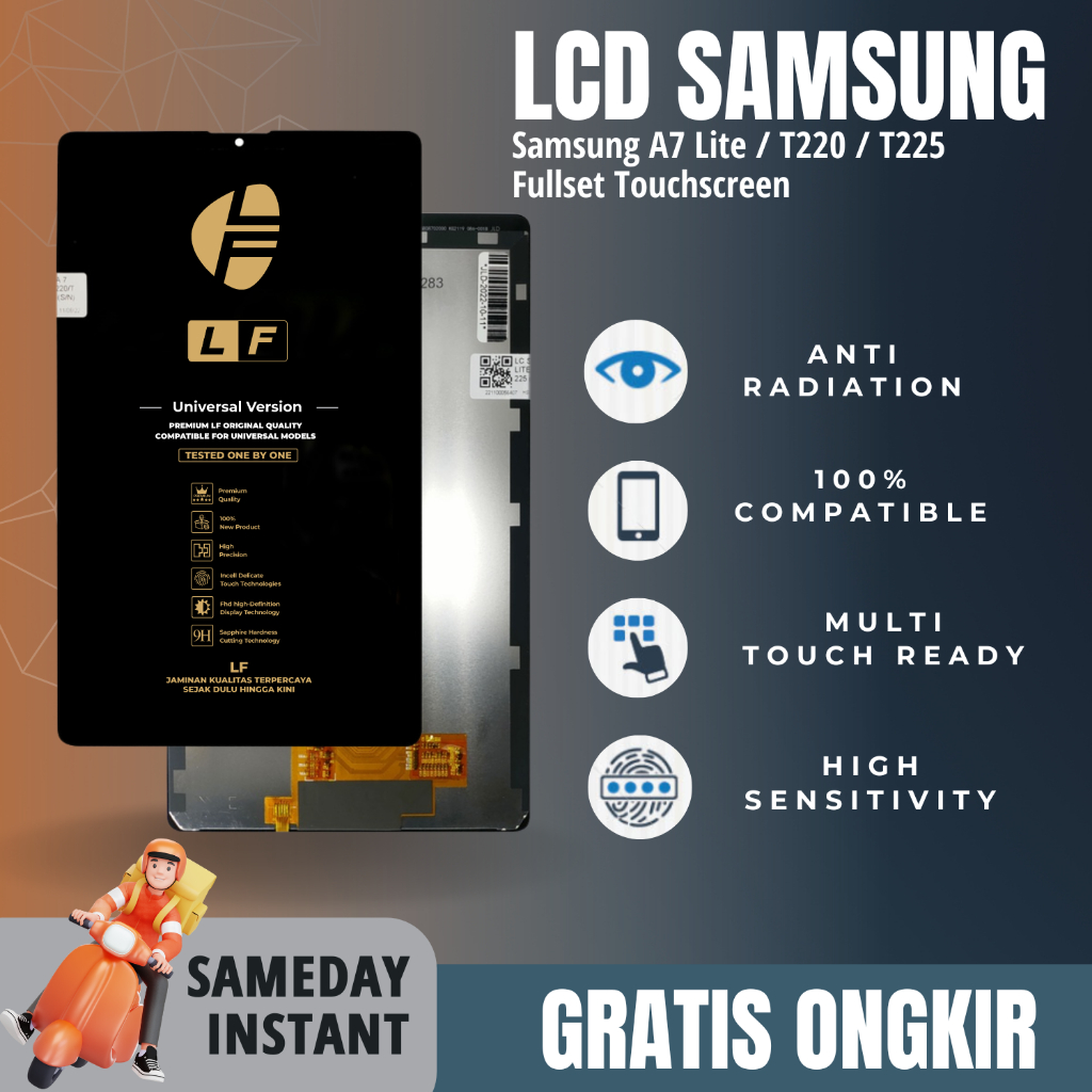 Jual LF - LCD Samsung A7 Lite / T220 / T225 Fullset Touchscreen ...