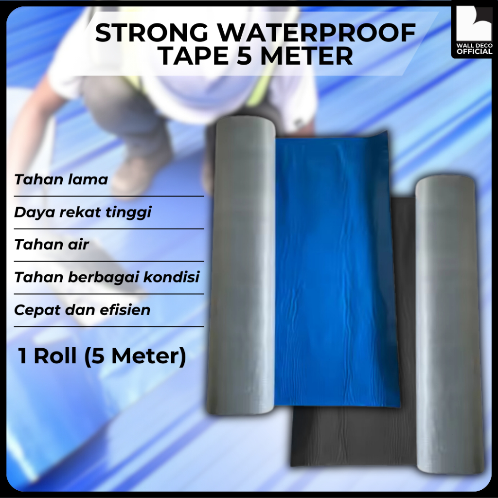 Jual Waterproofing Membrane Waterproof Lakban Bocor Membrane Pelapis ...