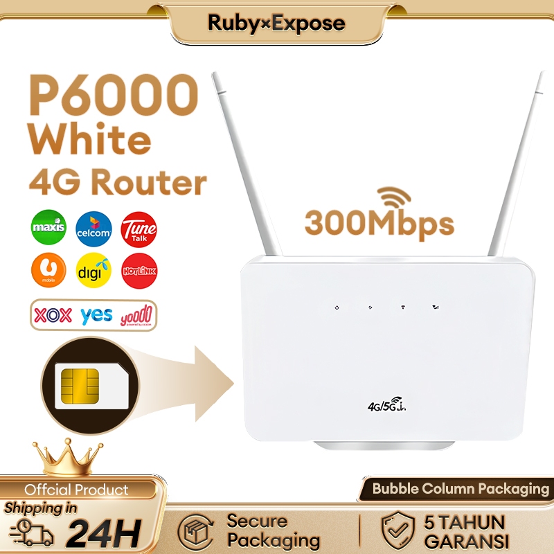 Jual WiFi Router SIM Card Modem 4G Network Router 2.4G Dual Band ...