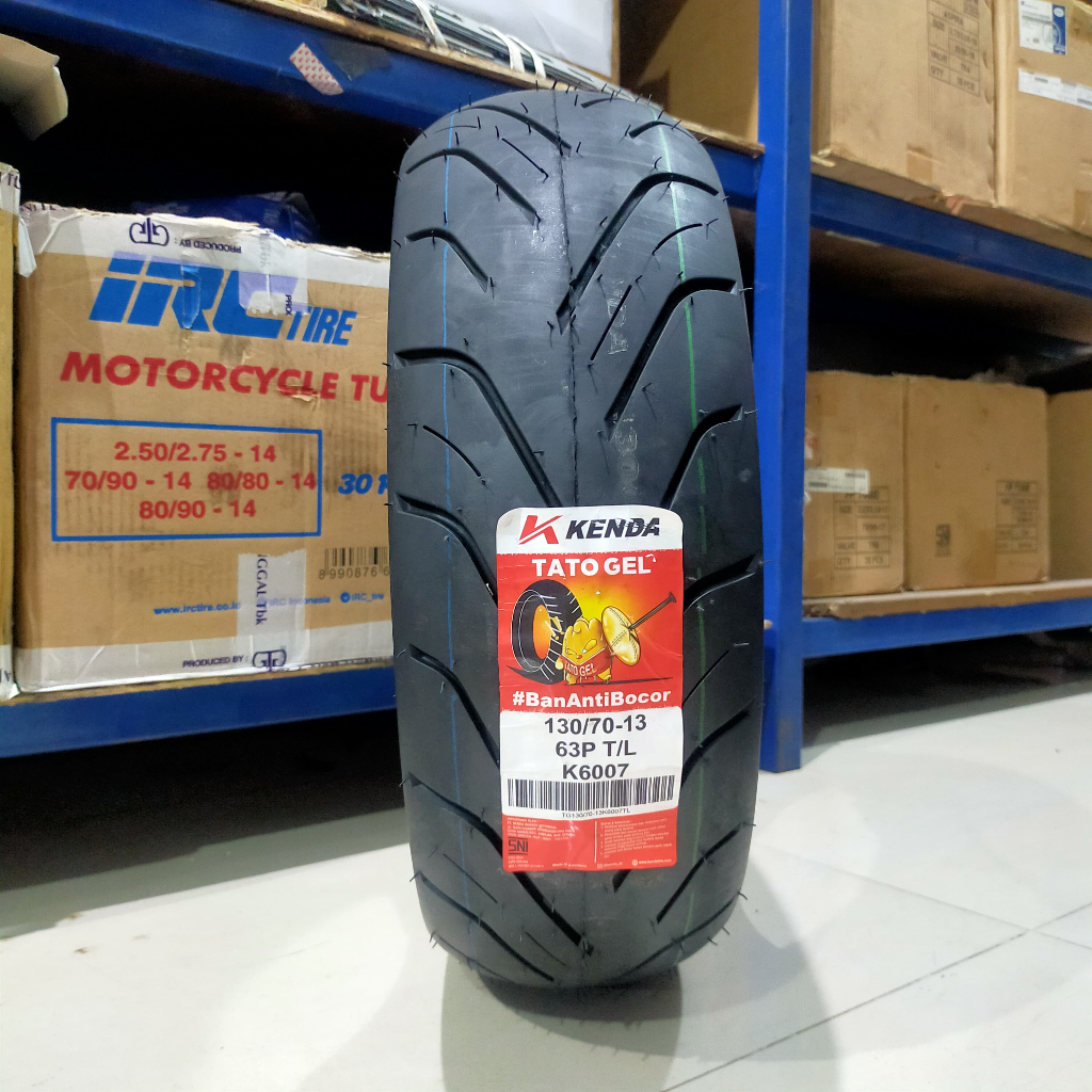 Jual Ban Motor NMAX Kenda Anti Bocor K6007 130/70-13 Tubeless Ring 13 Tato Gel Untuk N-MAX PCX ...