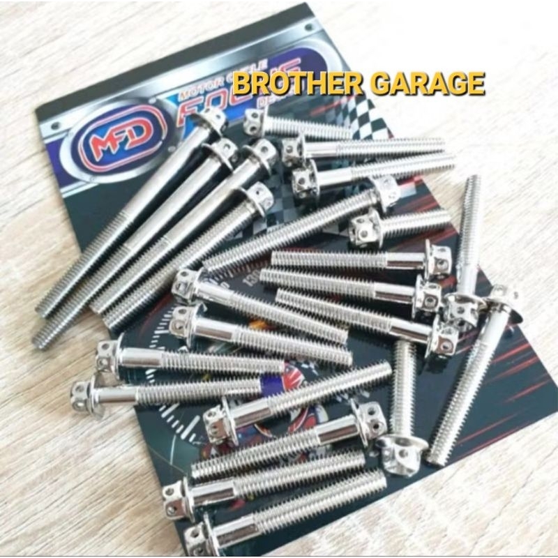 Jual Baut probolt Bak Kopling Rx King Kanan kiri/blok bak kalter rx series rxking set kanan kiri ...