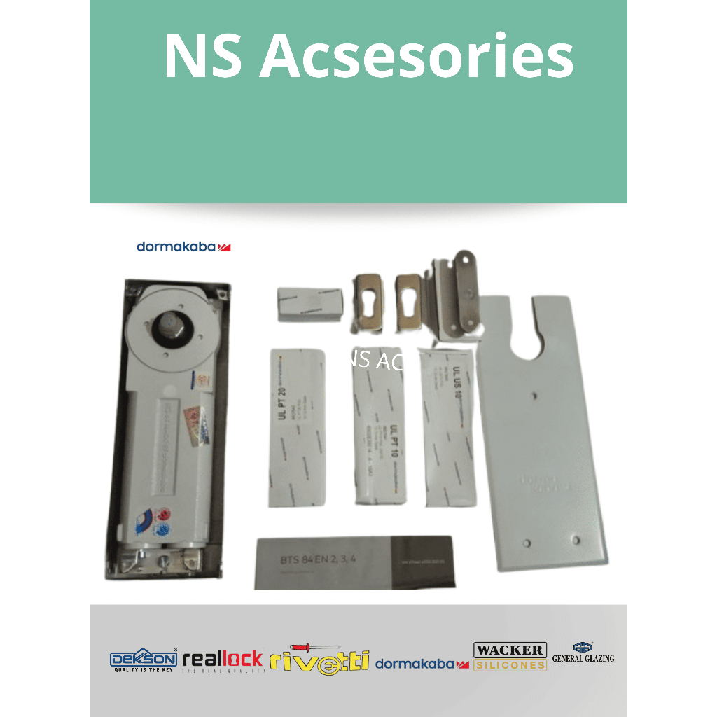 Jual Dorma 1 set floor hinge BTS 84 + patch fiting Dorma + pt24 ...