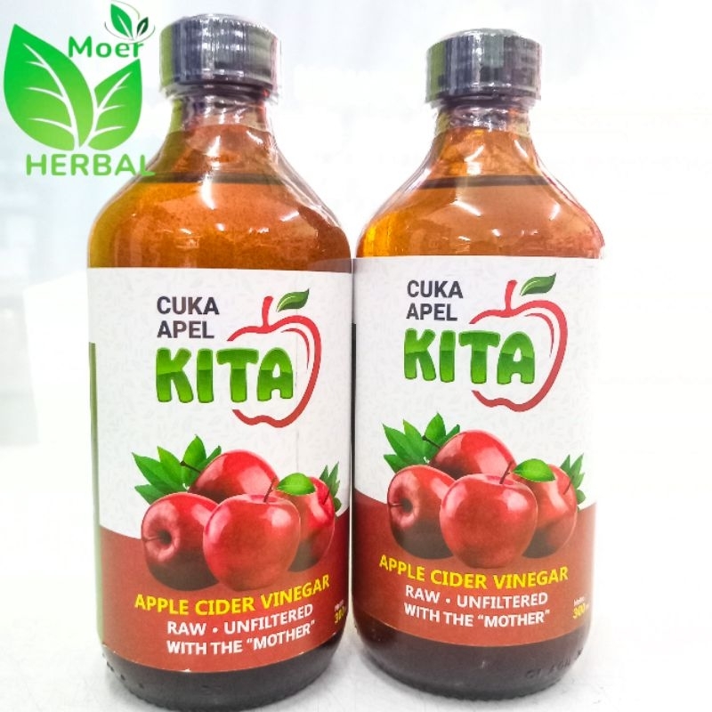 Jual CUKA APEL KITA 300ML ORIGINAL / Multi Khasiat Menurunkan Gula ...