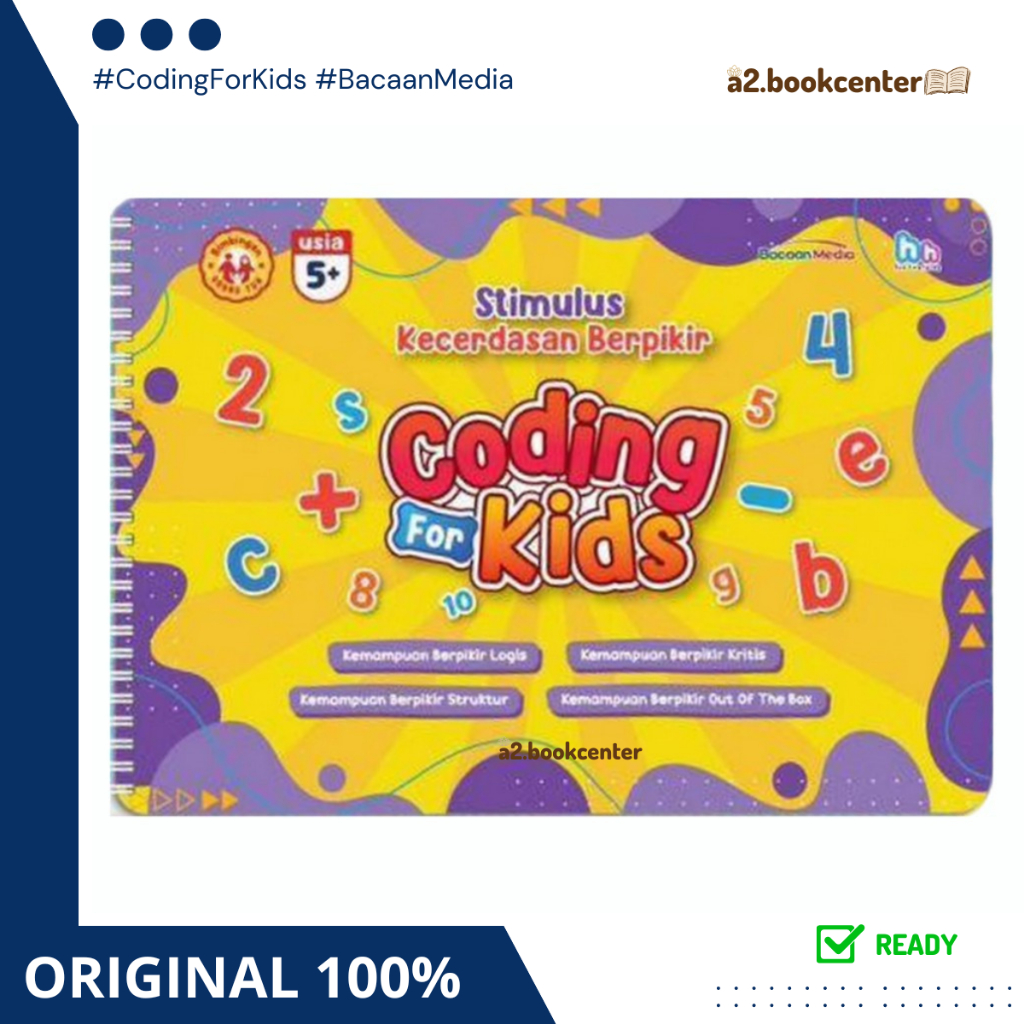 Jual [ABC] READY - Mainan Edukasi Coding For Kids Bacaan Media - Brain Gym | Shopee Indonesia