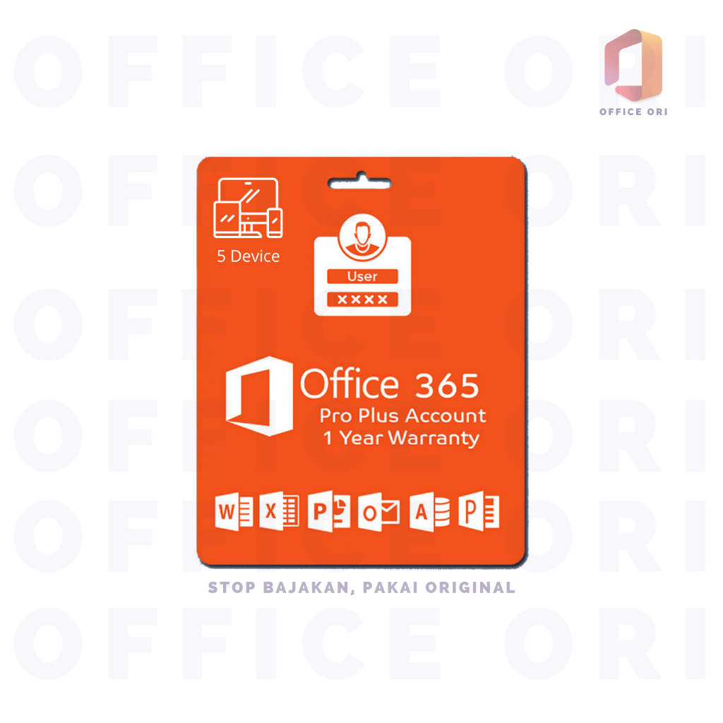 Jual salePromo88 -office for 5 device(Windows, macOS / macbook, iOS ...