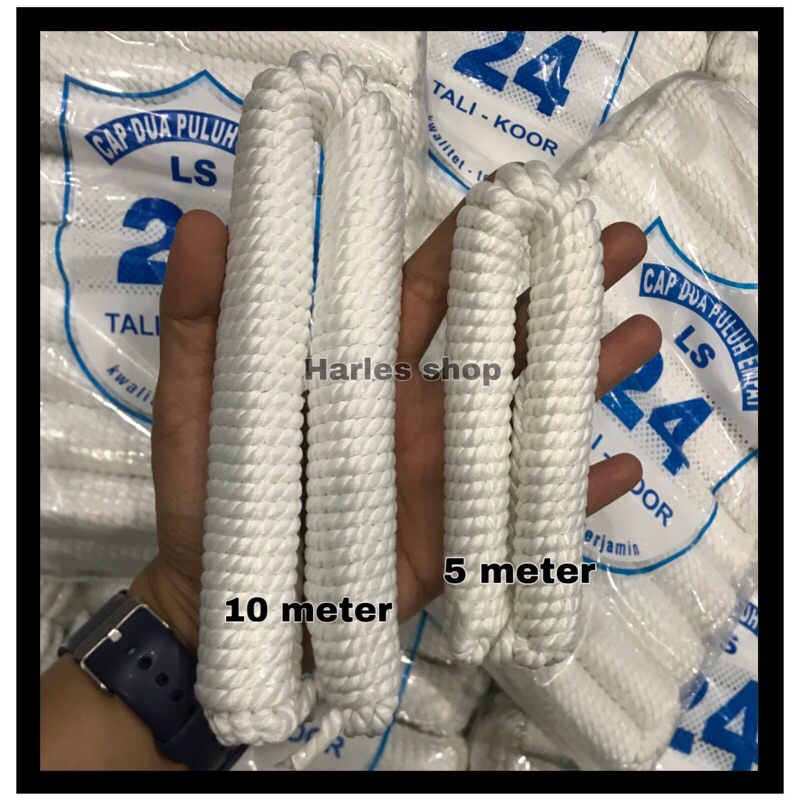 Jual TALI PANDU PRAMUKA TALI KOOR TALI MARLON | Shopee Indonesia