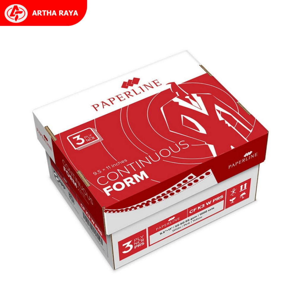 Jual Continuous Form 3 Ply Paperline CF K3 W PRS | Shopee Indonesia