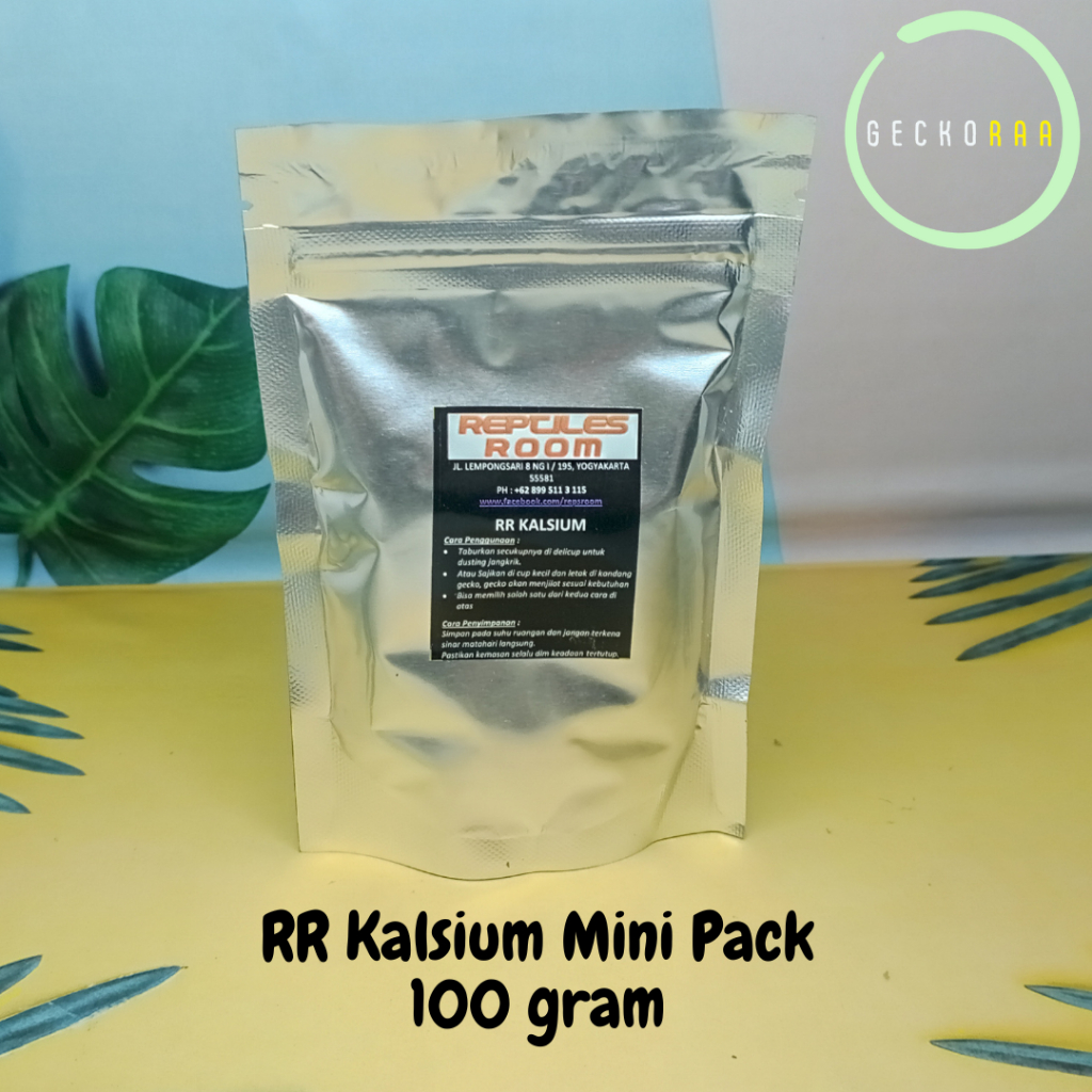 Jual RR Reptiles Room Kalsium Calcium Ukuran Kecil Mini Pack Reptil ...