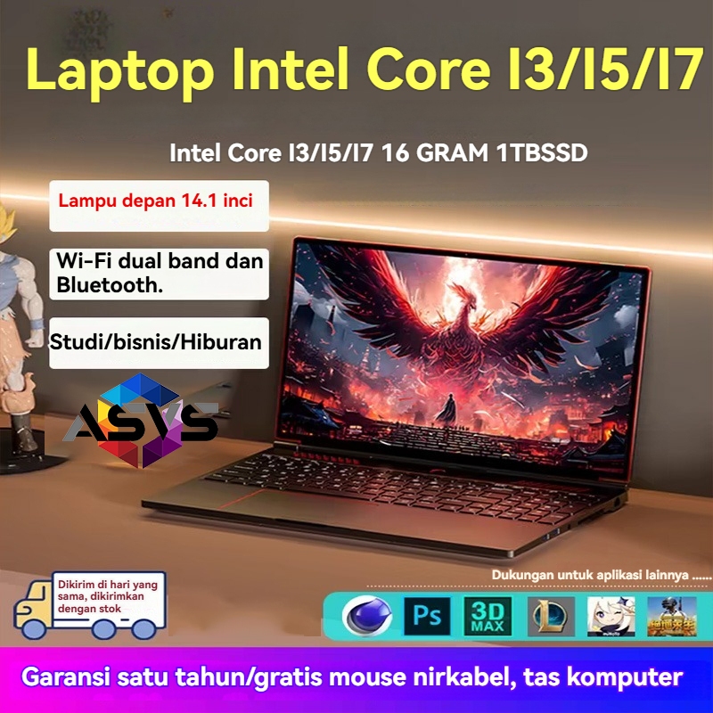 Jual Laptop ASVS terbaru yang cocok untuk game dan pekerjaan rumah ...