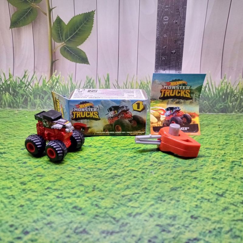 Jual Hot Wheels Monster Trucks Mini Mystery BONE SHAKER Lengkap ...