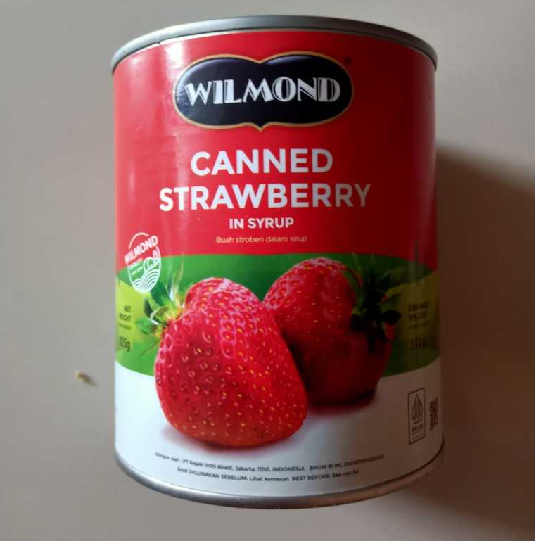 Jual WILMOND CANNED STRAWBERRY IN SYRUP BUAH STROBERI DALAM SIRUP BUAH ...