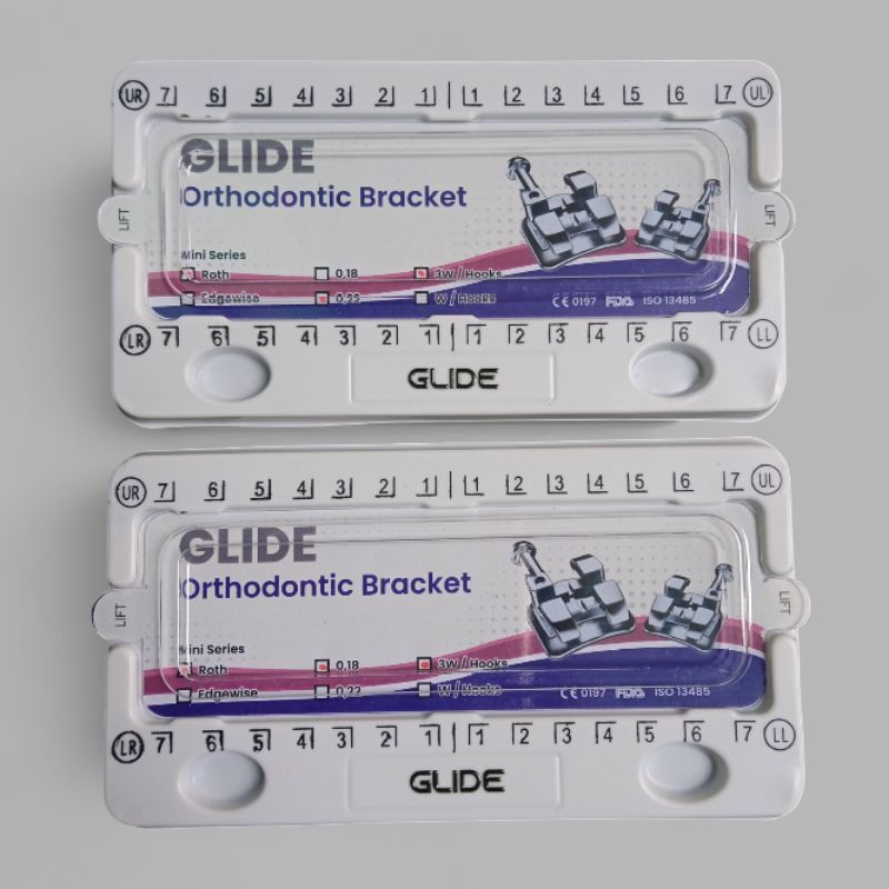 Jual Bracket GLIDE Mini Roth / Behel Gigi / Dental Bracket Metal ...