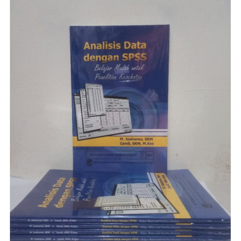 Jual Analisis Data dengan SPSS Belajar Mudah untuk Penelitian Kesehatan ...
