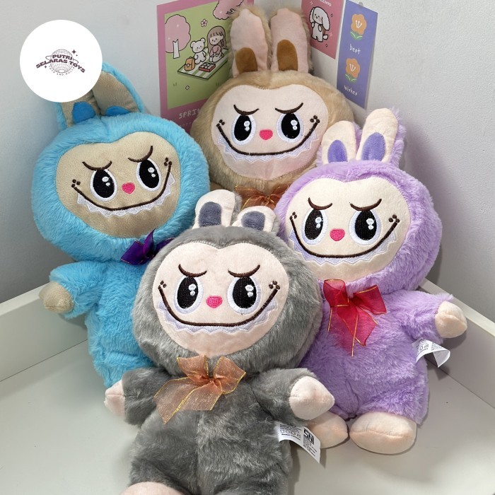 Jual Boneka Labubu The Monster Macaroon Standing Murah Viral Lucu ...