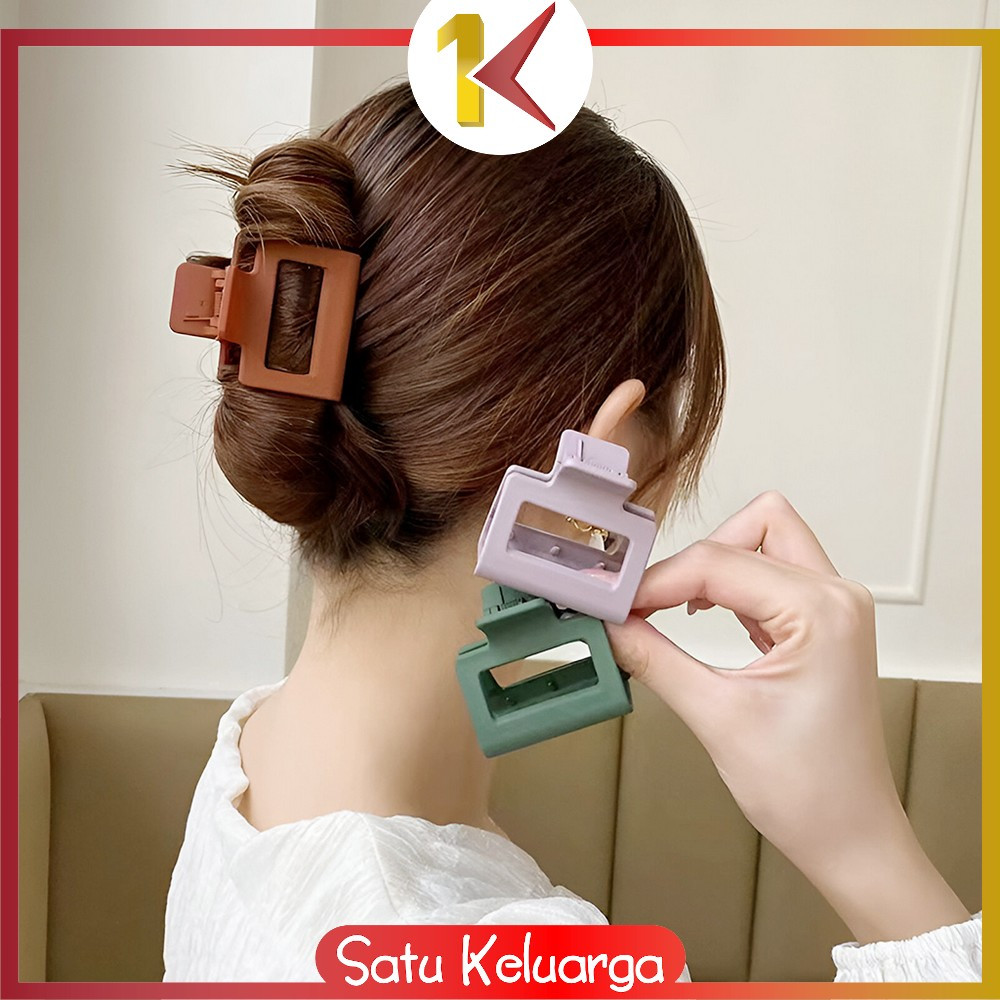 Jual SK-C1130 Jedai Jepit Rambut Wanita Bahan Plastik / Jedai Doff ...
