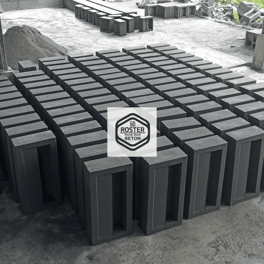 Jual Roster Beton Minimalis Modern, Loster Lubang Angin Anti Tampias ...