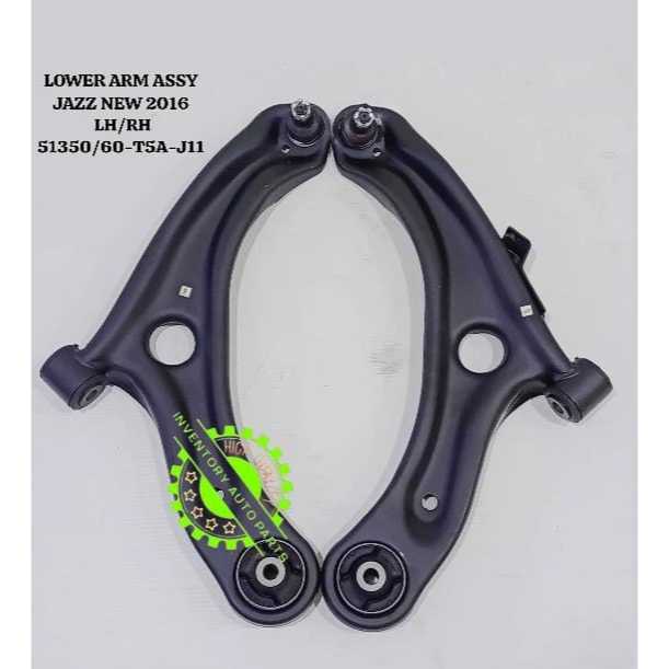 Jual LOWER ARM ASSY JAZZ NEW 2016 LH/RH 51350/60-T5A-J11 KWALITAS OEM ...