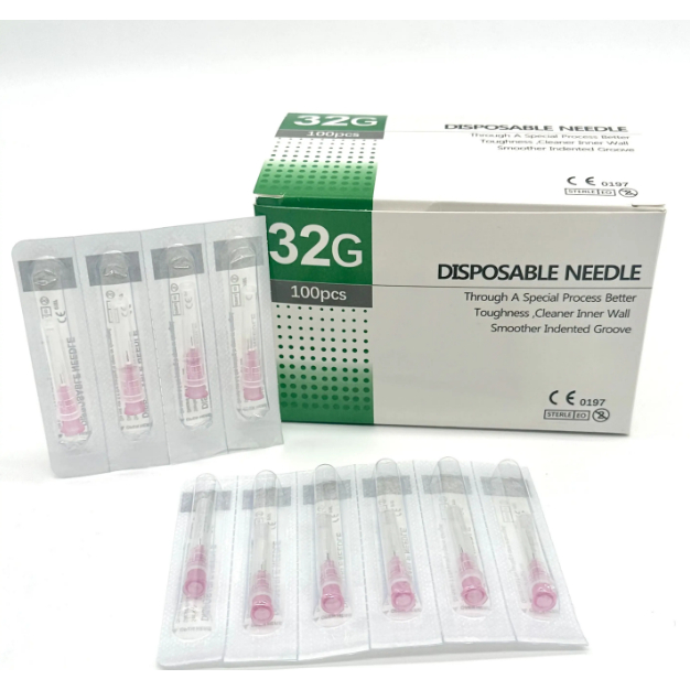 Jual Ecer Jarum Meso 32G X4MM 32GX6MM 32GX13MM 32GX8MM Needle Skin ...