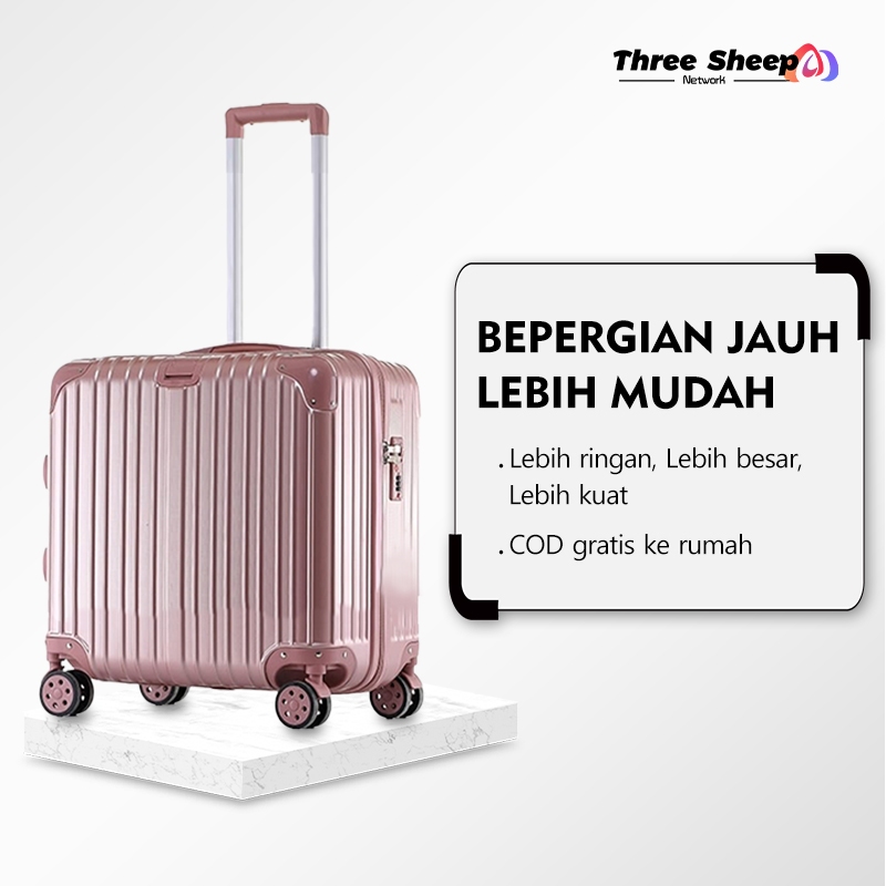 Jual Three Sheep Network Koper Kabin Bagasi A973 Ukuran 18 Inch Koper ...