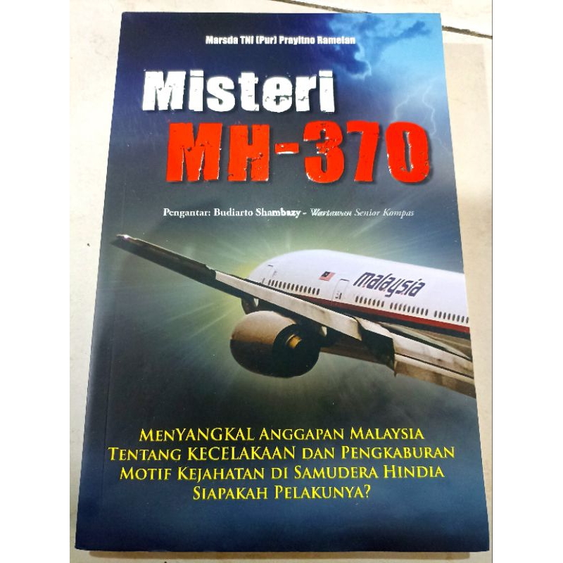 Jual ( PROMO BUKU MURAH ORIGINAL ) BUKU POLITIK / MISTERI MH - 370 ...