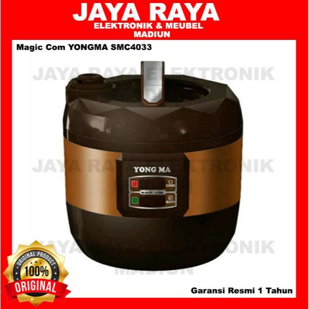 Jual Magic Com Yongma SMC 4033 Kapasitas 2,5 Liter | Penanak Nasi Rice ...