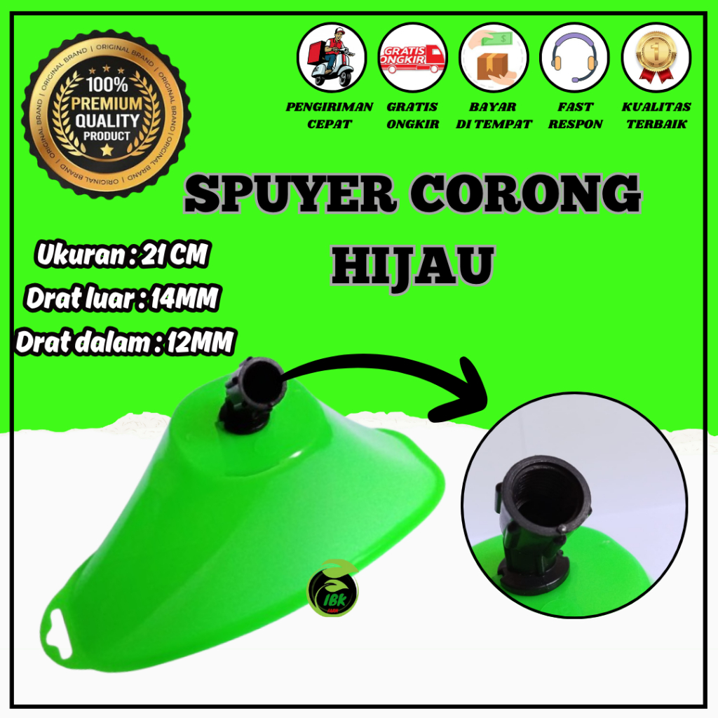 Jual SPUYER / NOZZLE SPRAYER / NOZZLE PLASTIK CORONG ANTI ANGIN FUN 25 ...