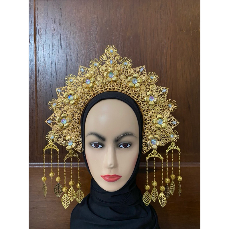 Jual (style 5) Mahkota/bando/sunting/tiara/siger/aksesoris/hiasan ...