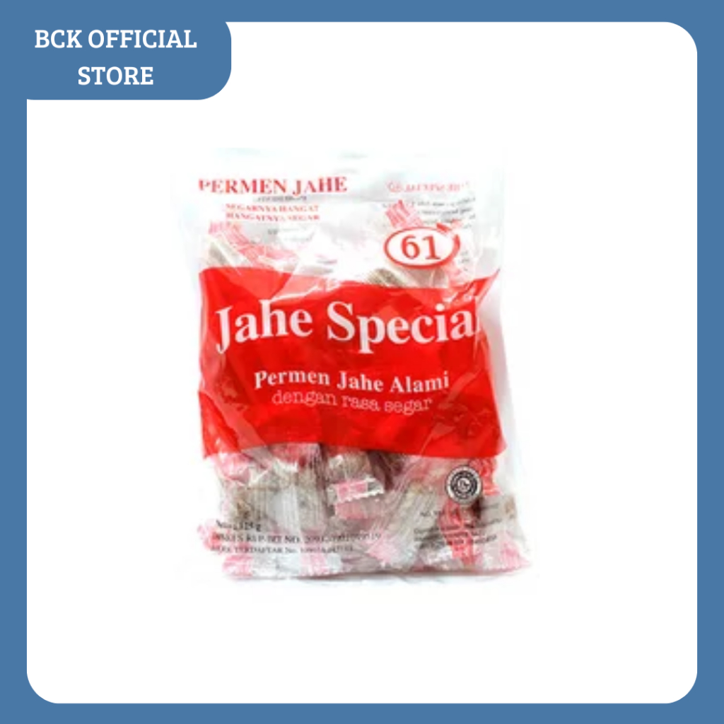 Jual Permen Jahe Spesial 61 125gr (PACK) | Shopee Indonesia
