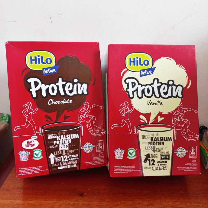 Jual Hilo Active Vanilla - chocolate 500 gr -Susu Tinggi Kalsium Rendah ...