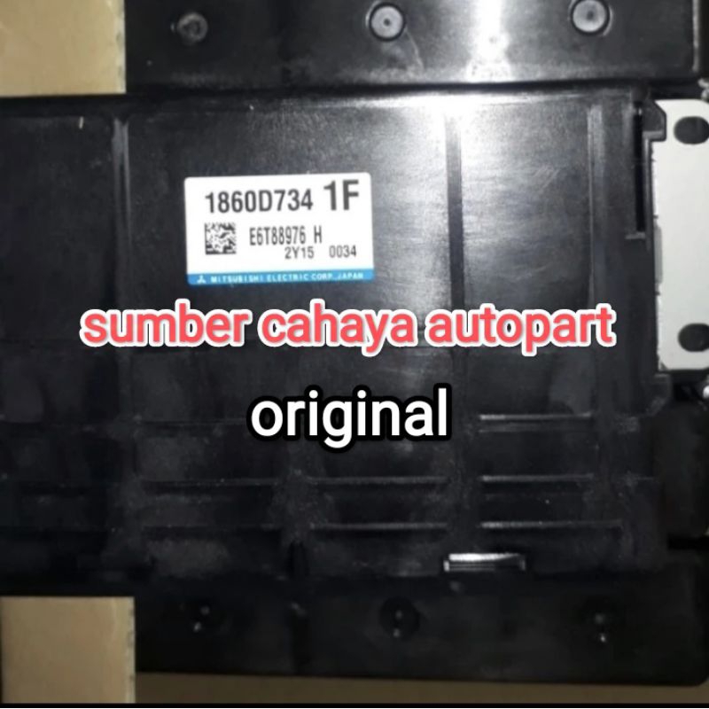 Jual ecu komputer control engine Xpander facelift 1860D734 original ...