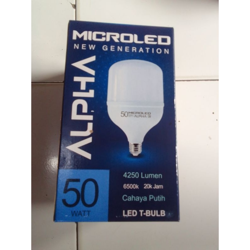 Jual lampu LED microled ALPHA 50 wt | Shopee Indonesia