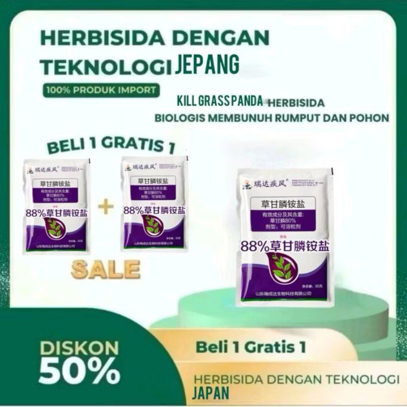 Jual KILL GRASS SUPER HERBISIDA BIOLOGIS PEMBASMI HAMA GULMA POHON ...