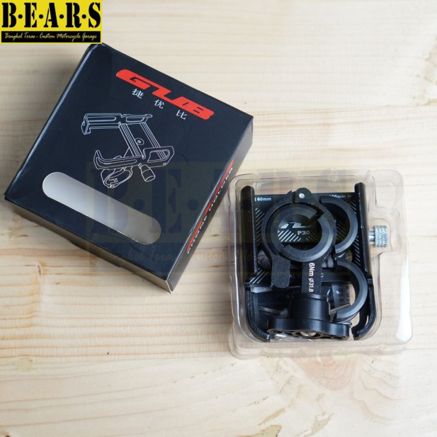 Jual Dudukan Stang Holder HP Pemegang HP di motor untuk Touring Kuat ...