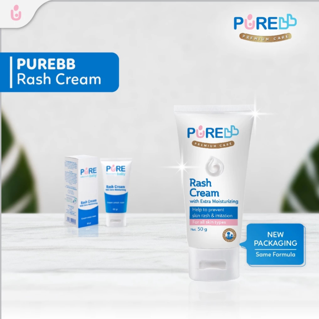 Jual Pure BB RASH Cream Efektif untuk Ruam / Iritasi Pada Bayi Pure ...