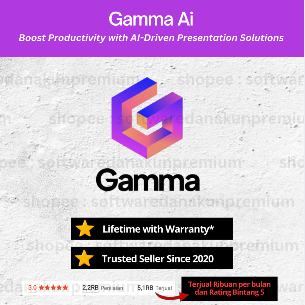 Jual Gamma App Ai - Software Solusi Presentasi Cerdas dengan Teknologi ...