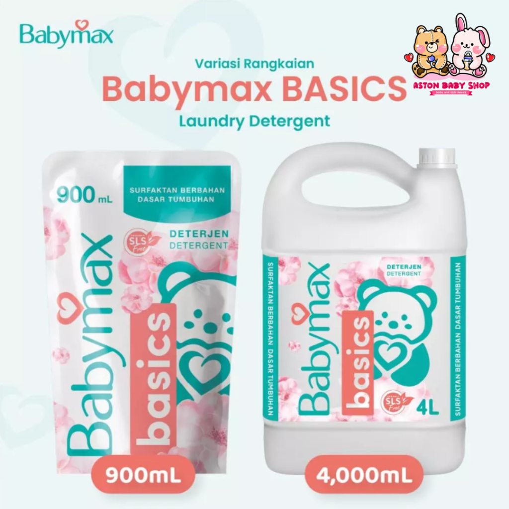 Jual Babymax Basics Detergent / Deterjen Bayi / Baby Detergent / SLS ...