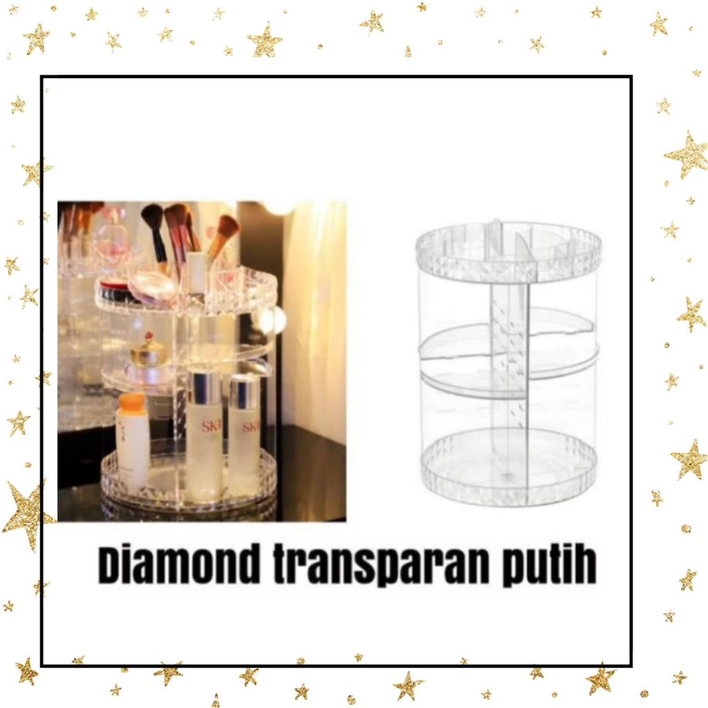 Jual Rak Kosmetik Putar 360 derajat / Rak Kosmetik Putar Shenar Acrylic ... Jual Rak Kosmetik Putar 360 derajat / Rak Kosmetik Putar Shenar Acrylic ...
