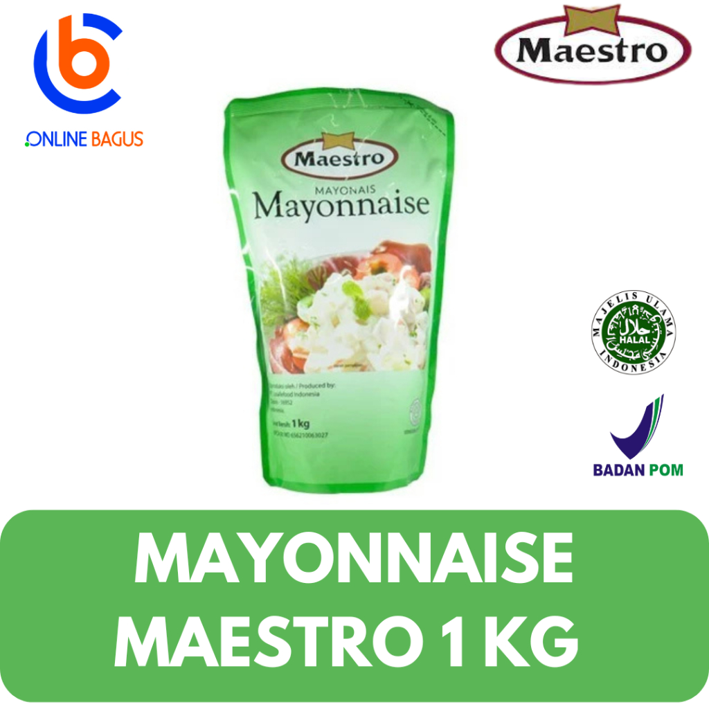 Jual Maestro Mayonnaise 1kg | Shopee Indonesia