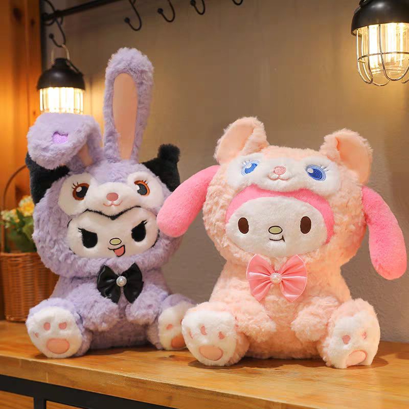 Jual boneka sanrio boneka kuromi boneka my melody boneka hello kitty ...