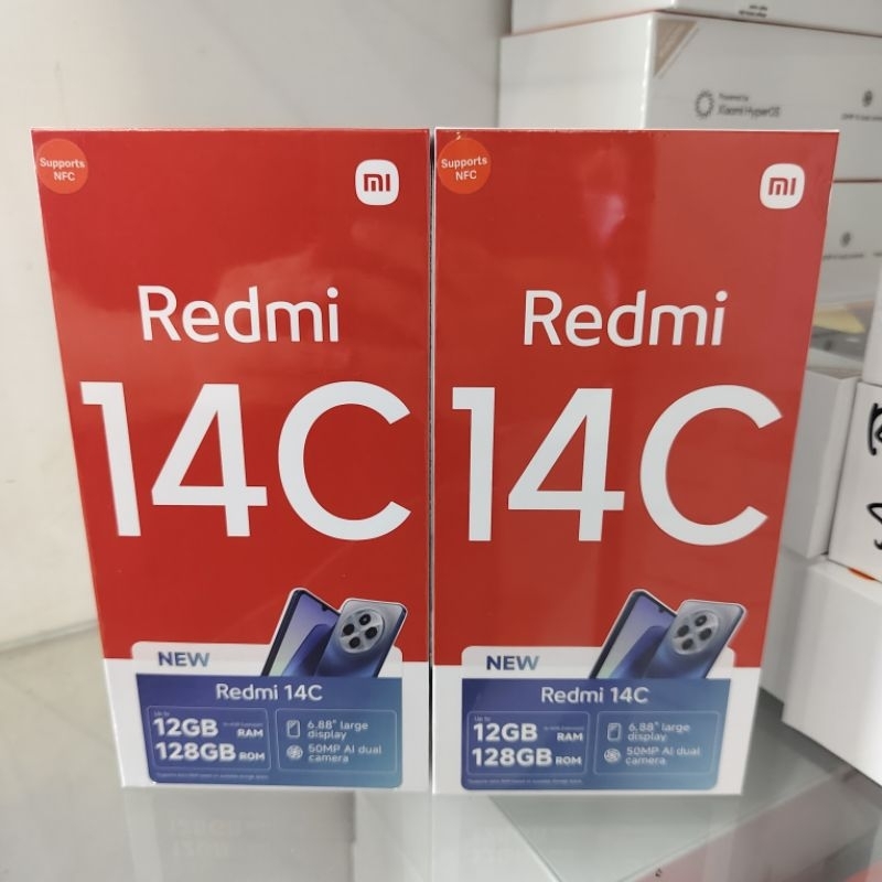 Jual XIAOMI REDMI 14C 8/256 & 6/128 NO REPACK GARANSI RESMI XIAOMI ...