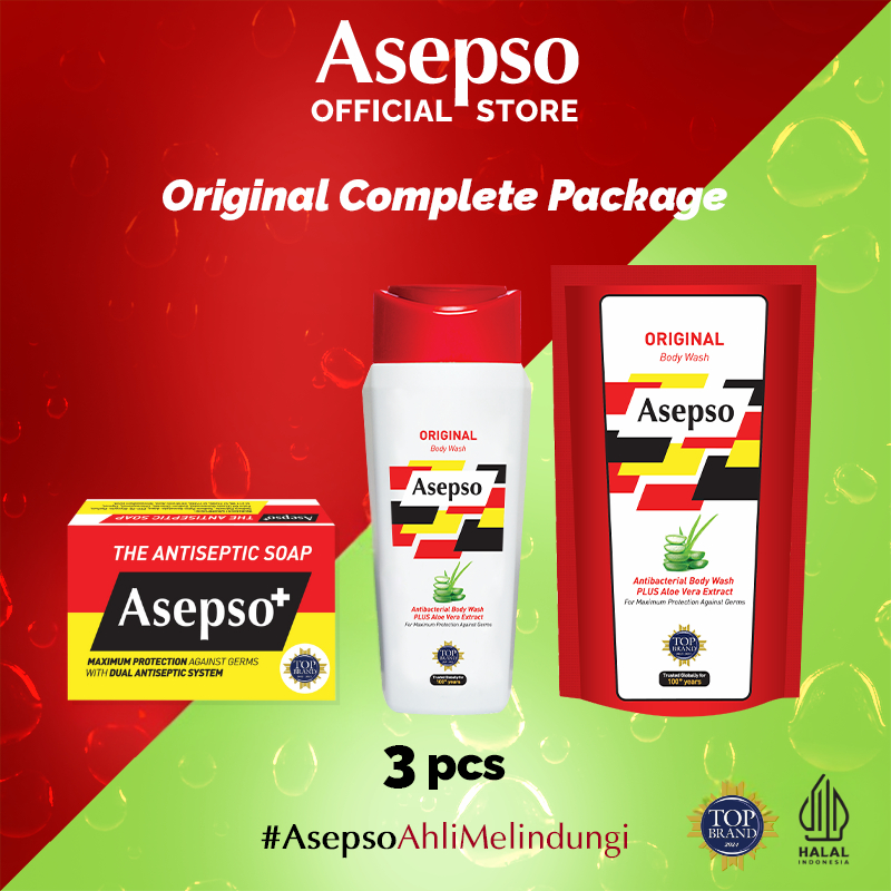 Jual Asepso Original Complete Package | Shopee Indonesia