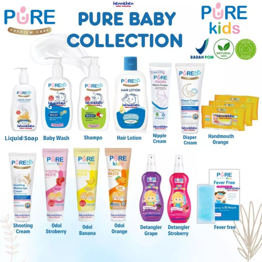 Jual CUCI GUDANG PROMO PURE BB Baby Care Series / Pure Kids / Pure BB ...