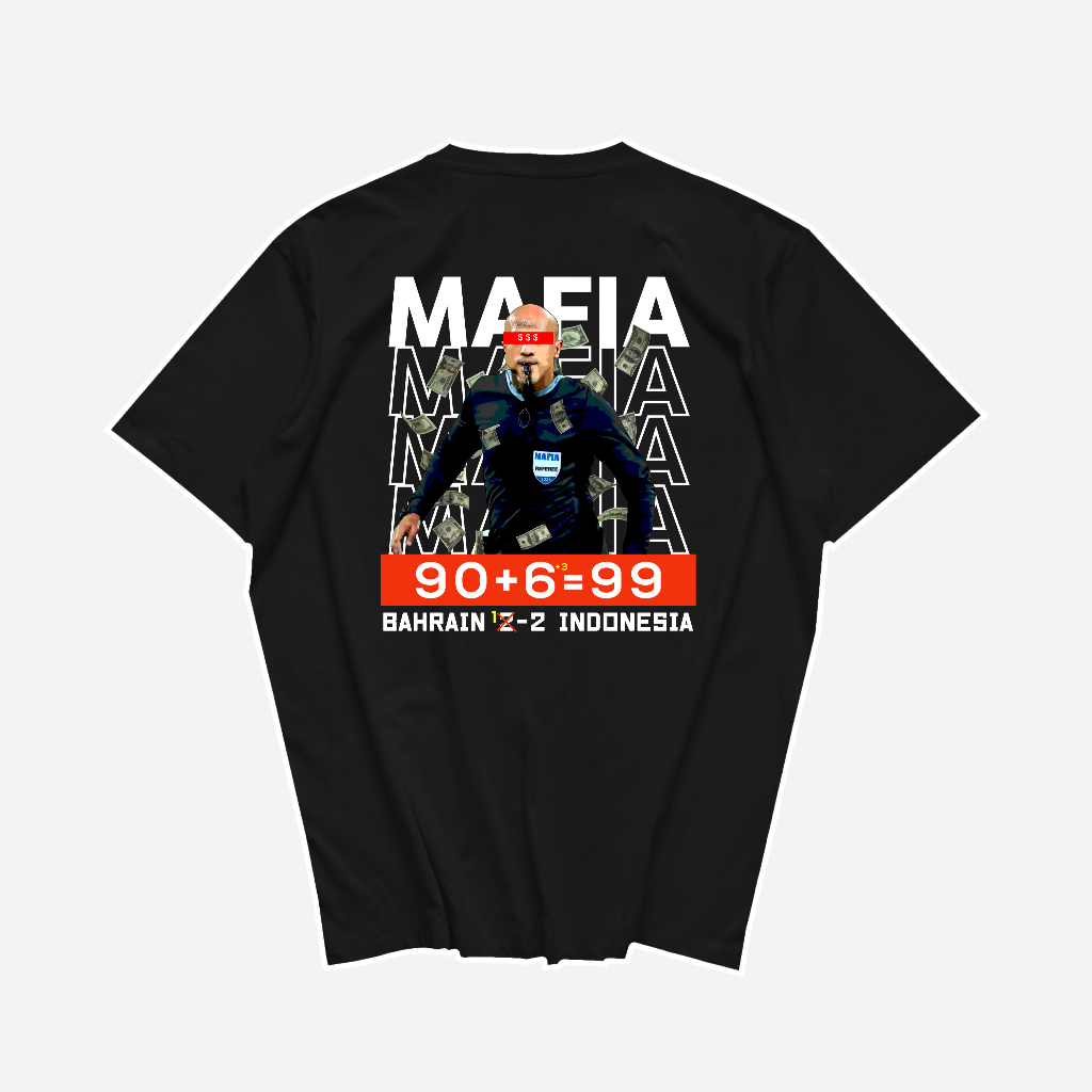 Jual Fansbolastore - Wasit Bahrain 90 + 6 = 99 Menit V5 - Kaos Bola ...