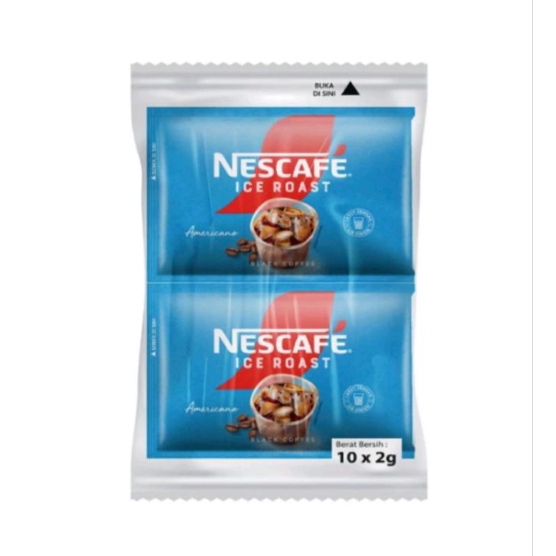 Jual Nescafe Ice Roast Nescafe Americano 2gr x 10 sachet | Shopee Indonesia