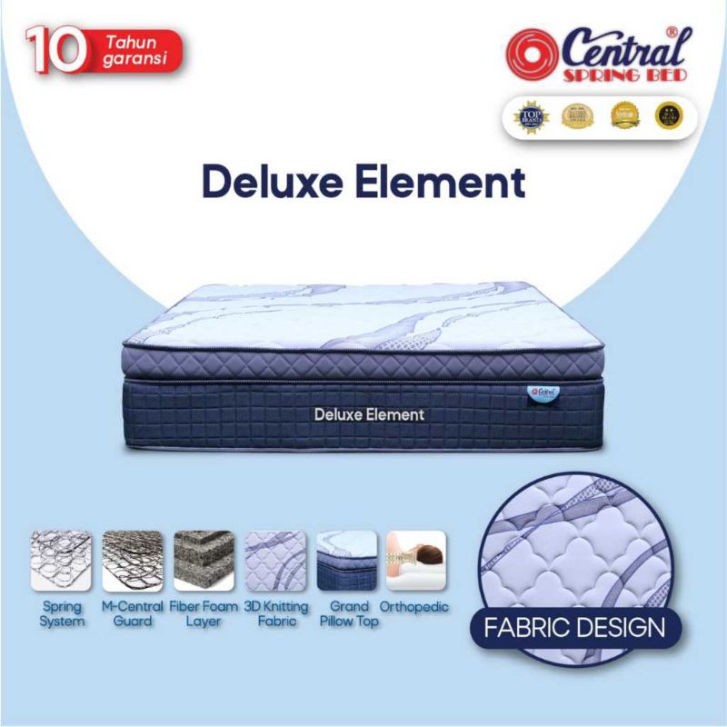 Jual matras Springbed Central Deluxe Element | Shopee Indonesia