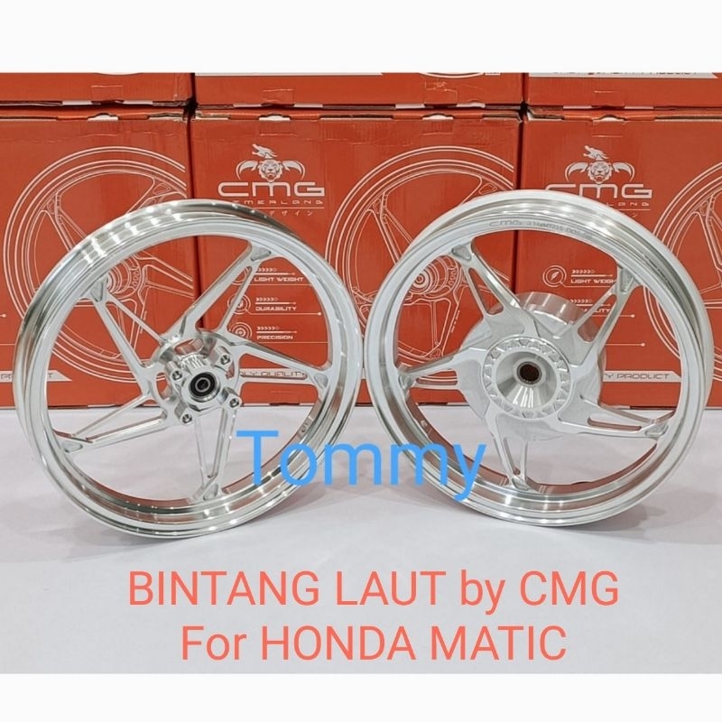 Jual Velg CMG MG1 Bintang Laut Vario 110 125 150 160 CBS Stylo Scoopy ...